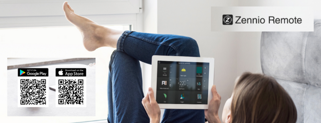 Aplikacja Z41 Remote dla paneli Z41 Zennio